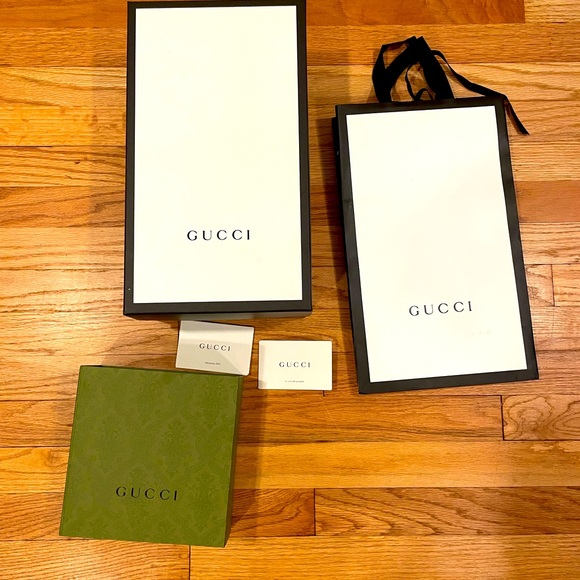 Gucci | Other | Authentic Gucci Box Bundle Boxes Empty | Poshmark